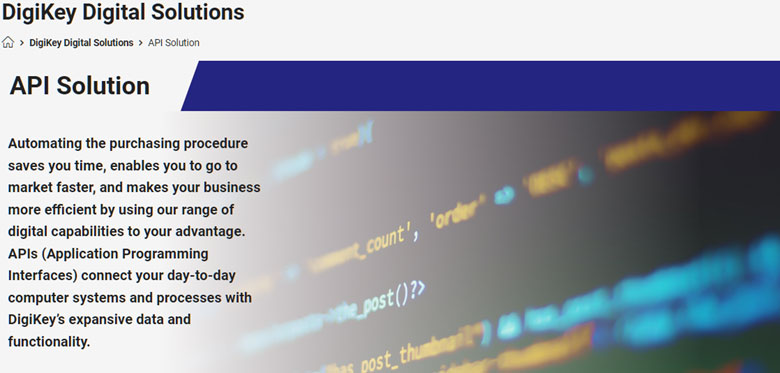 You're Sleeping on the Magic of APIs | DigiKey
